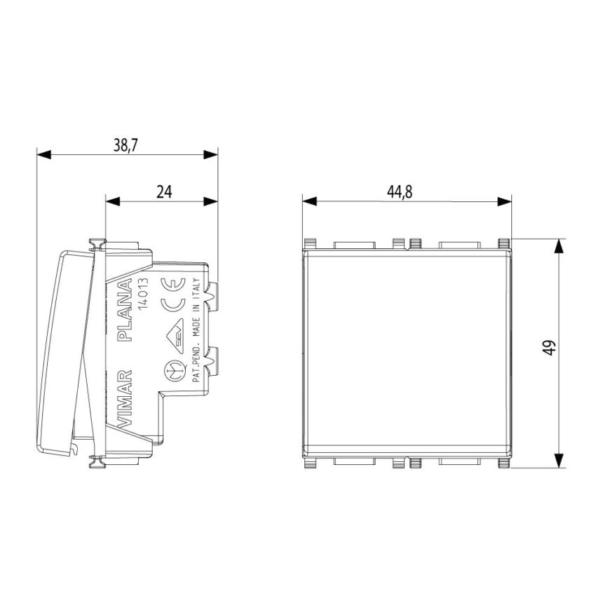 Unakrsni prekidač 2M - Elektro Vrbnik